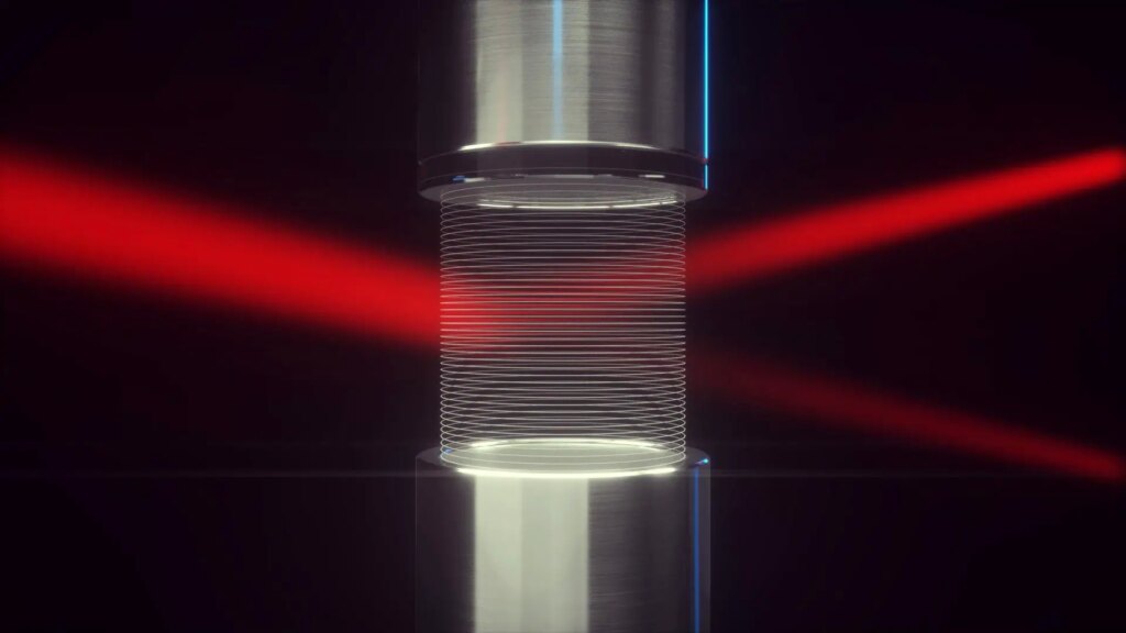 Le son contrôle la lumière : dévier les faisceaux laser à l’aide de l’air